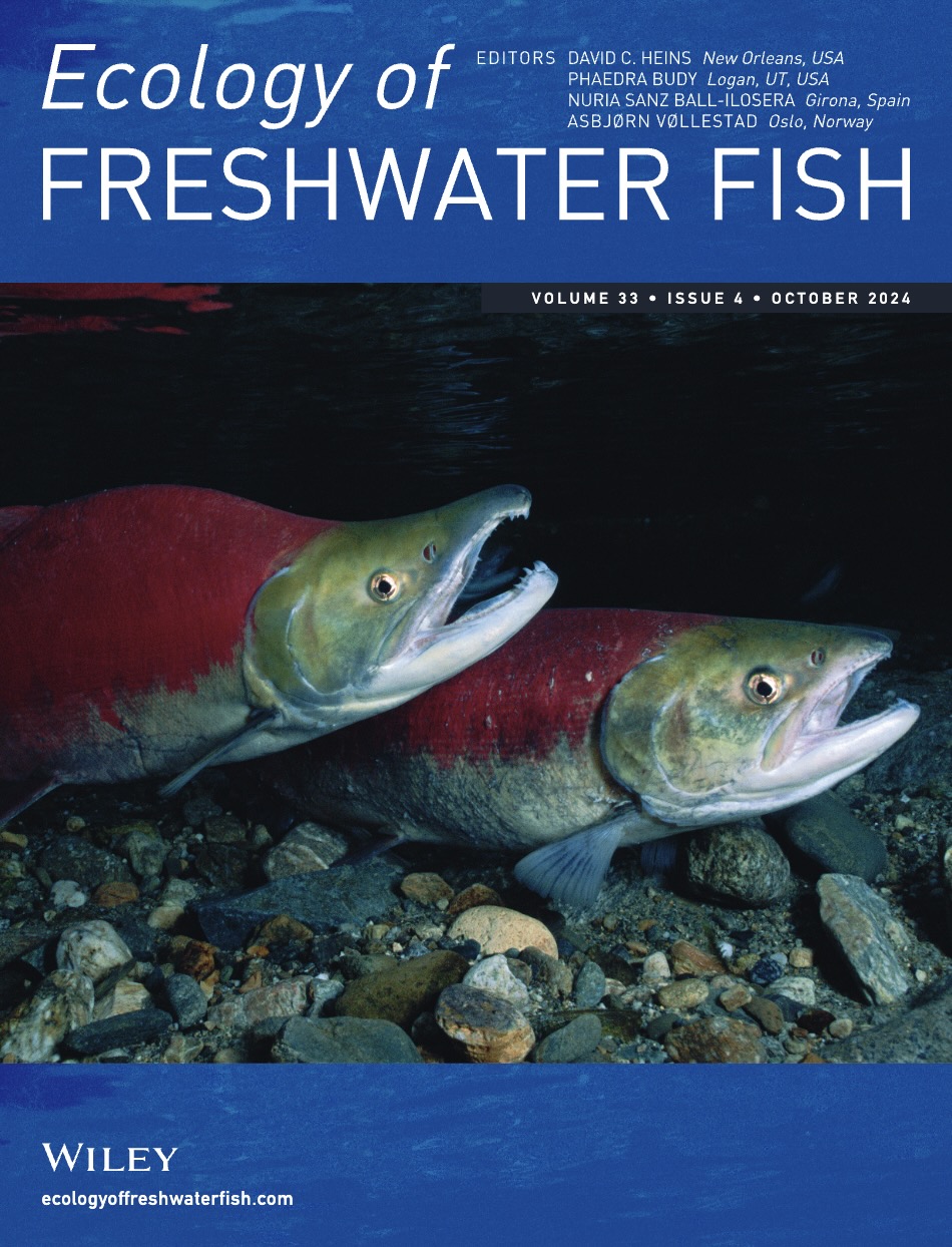 75. The spatial extent of Walleye and Lake Sturgeon spawning migrations ...